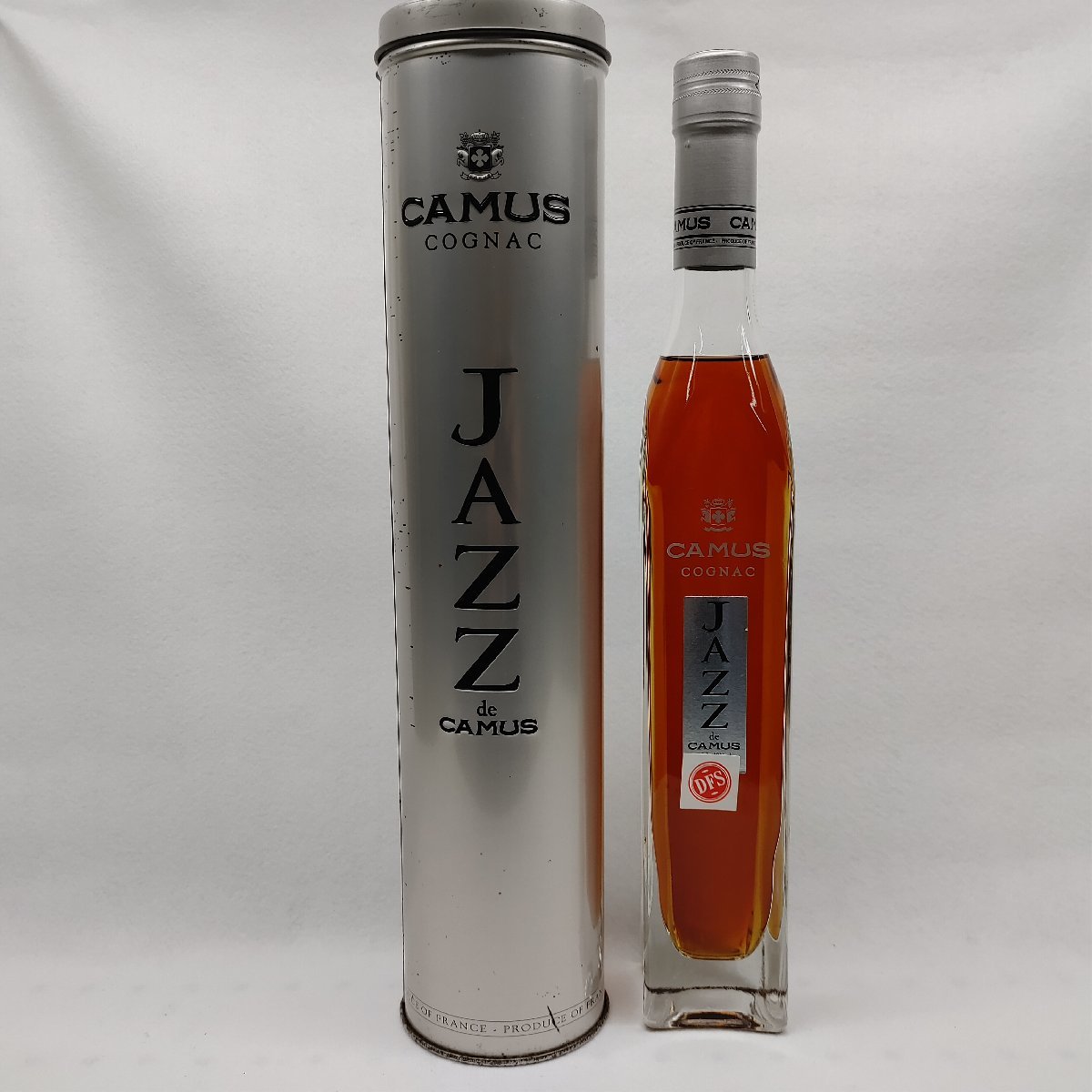 未開栓 CAMUS JAZZ de CAMUS ブランデー COGNAC JAZZ de CAMUS 缶ケース付き 40度 350ml(カミュ ...