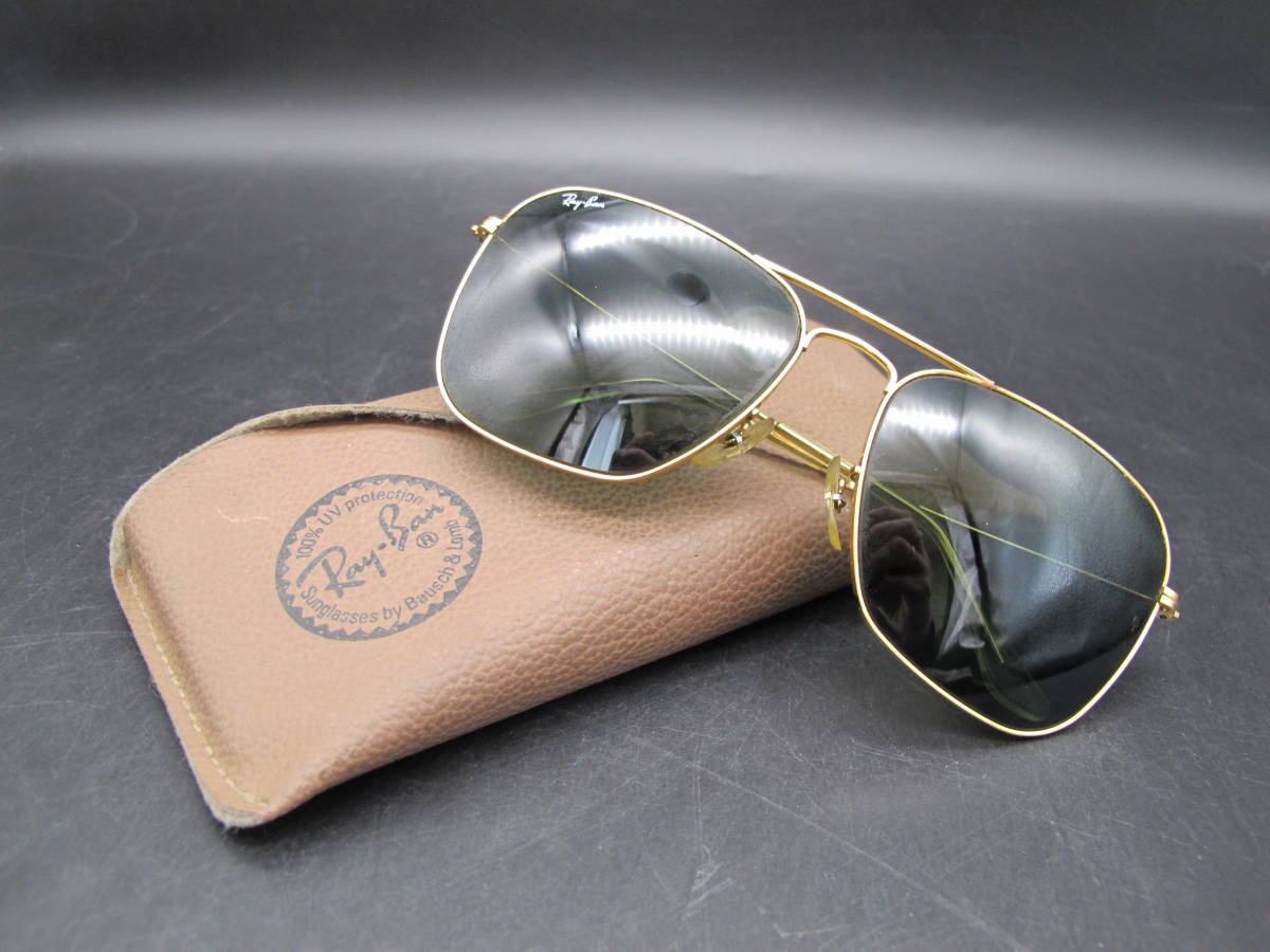 Ray-Ban レイバン Caravan サングラス 品 ヴィンテージ ケース付き ゴールド(その他)｜売買されたオークション情報、yahooの商品情報をアーカイブ公開 - オークファン ...
