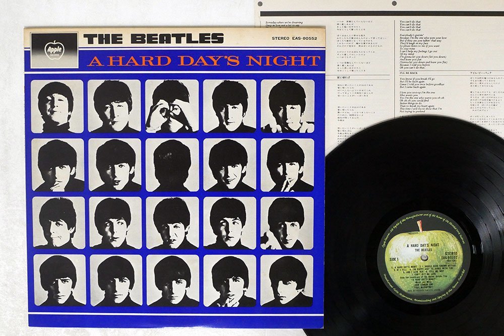 国内盤 BEATLES/A HARD DAY'S NIGHT/APPLE EAS-80552(B)｜売買されたオークション情報、yahooの ...