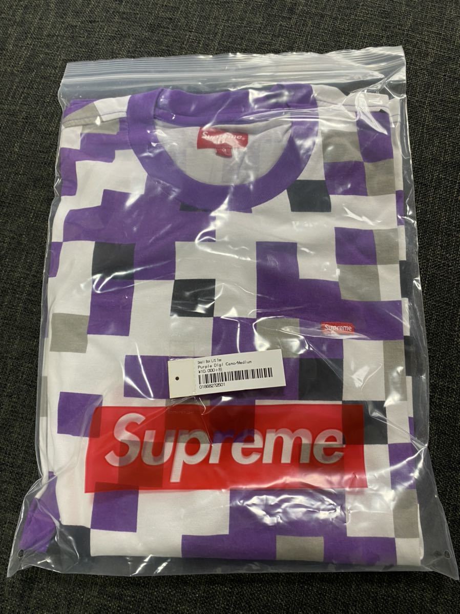 20FW Supreme シュプリーム Small Box L/S Tee Digi Camo カモフラ BOXロゴ ロングTシャツ(長袖Tシャツ)｜売買されたオークション情報、yahooの ...