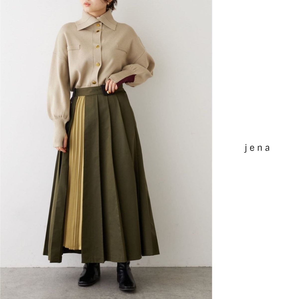 1.6万 超 ガリャルダガランテ/ジェナ jena 洗える タックプリーツスカート フリーサイズ M-S や-456(スカート)｜売買されたオークション情報、yahooの商品情報をアーカイブ ...