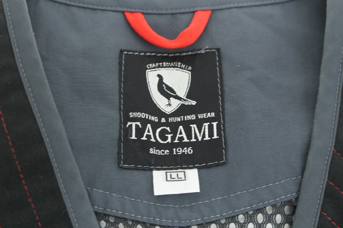 TAGAMI タガミ 田上商店 射撃ベスト シューティングベスト サイズ：LL 標的射撃 クレー射撃 価格21 000円 税別 3-F041Z ...
