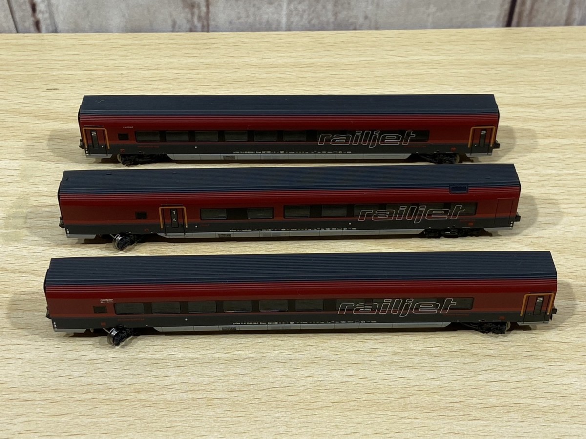 HOBBYTRAIN ホビートレイン OBB railjet 鉄道模型 Nゲージ 箱付き 31906(外国車輌)｜売買されたオークション情報 ...