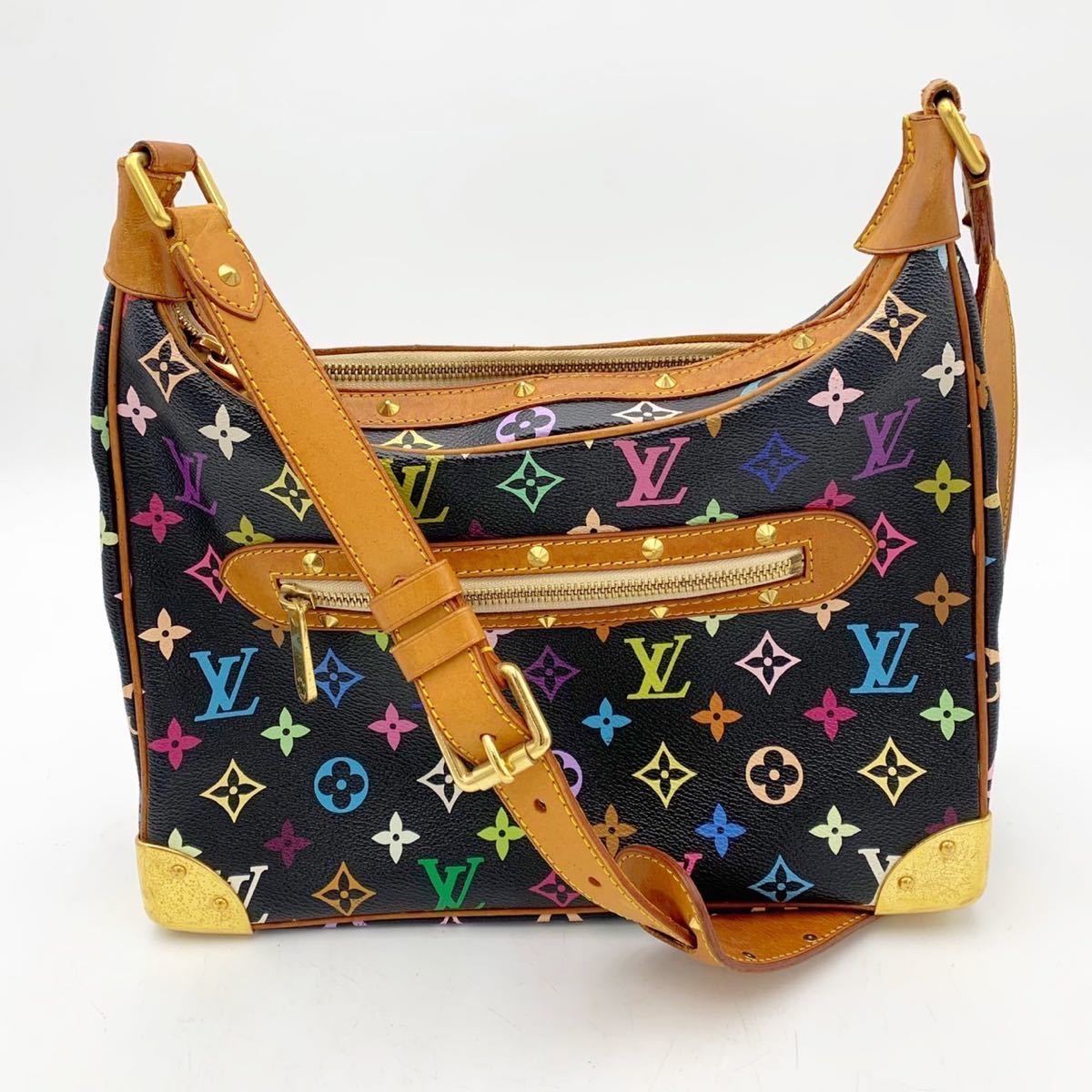 LOUIS VUITTON ブローニュ ショルダーバッグ M92638 ルイヴィトン マルチカラー ノワール NK1309(ショルダーバッグ)｜売買されたオークション情報、yahooの商品情報 ...