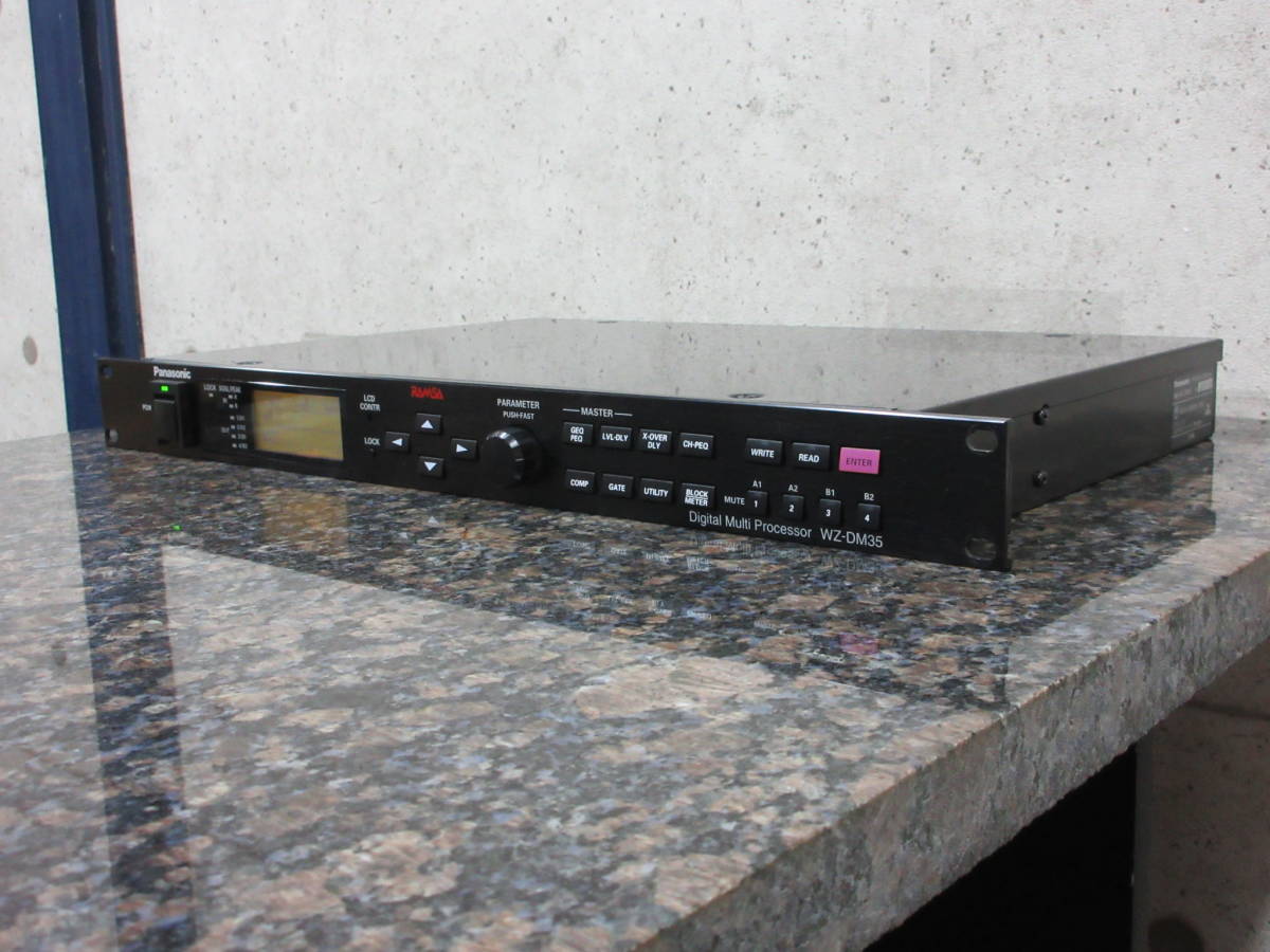 良品 Panasonic RAMSA デジタルマルチプロセッサー WZ-DM35 パナソニック ラムサ(オーディオ機器)｜売買された ...