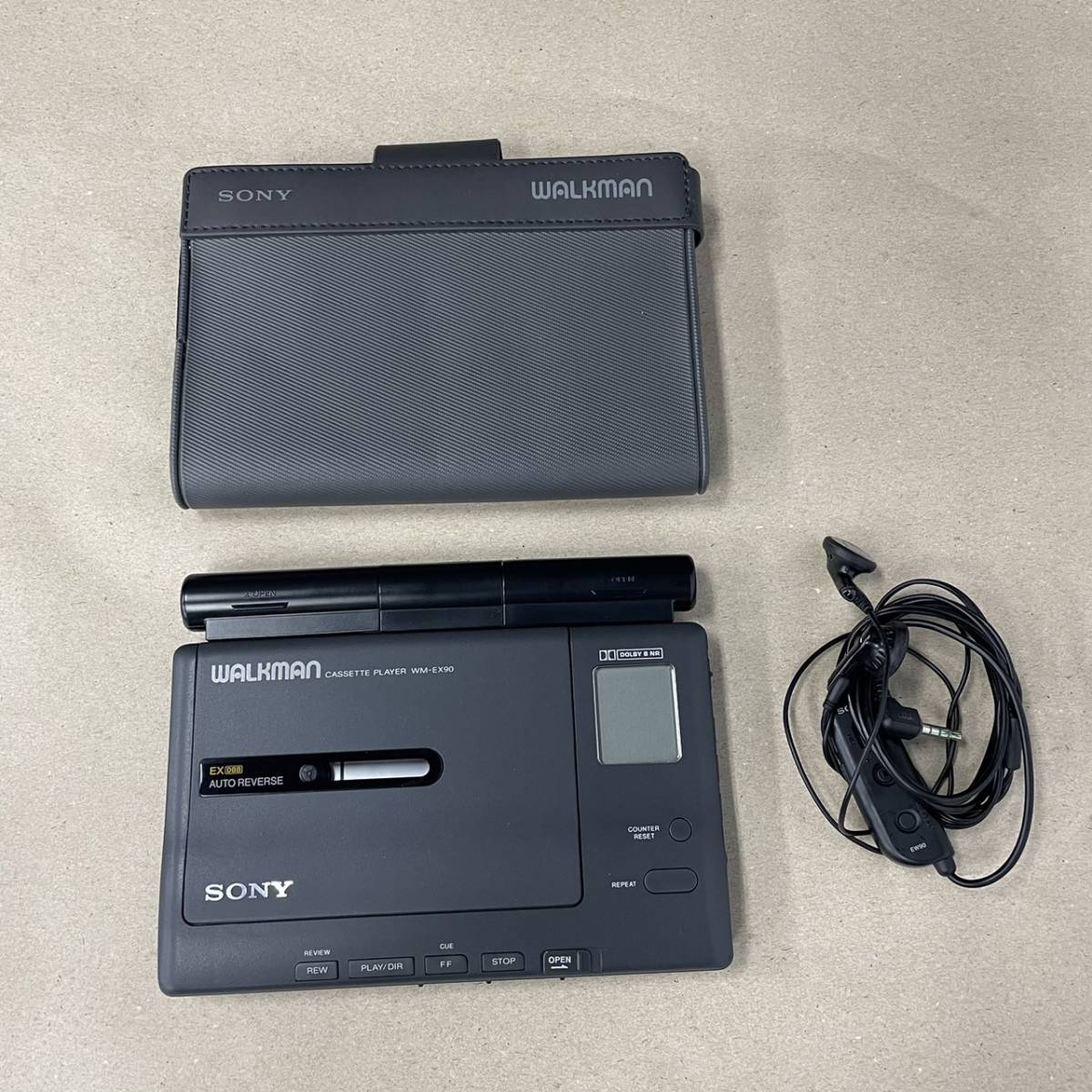 B16 042 -113/IR3000 SONY ソニー WALKMAN WM- EX90 CASSTTE PLAYER カセットウォークマン ...