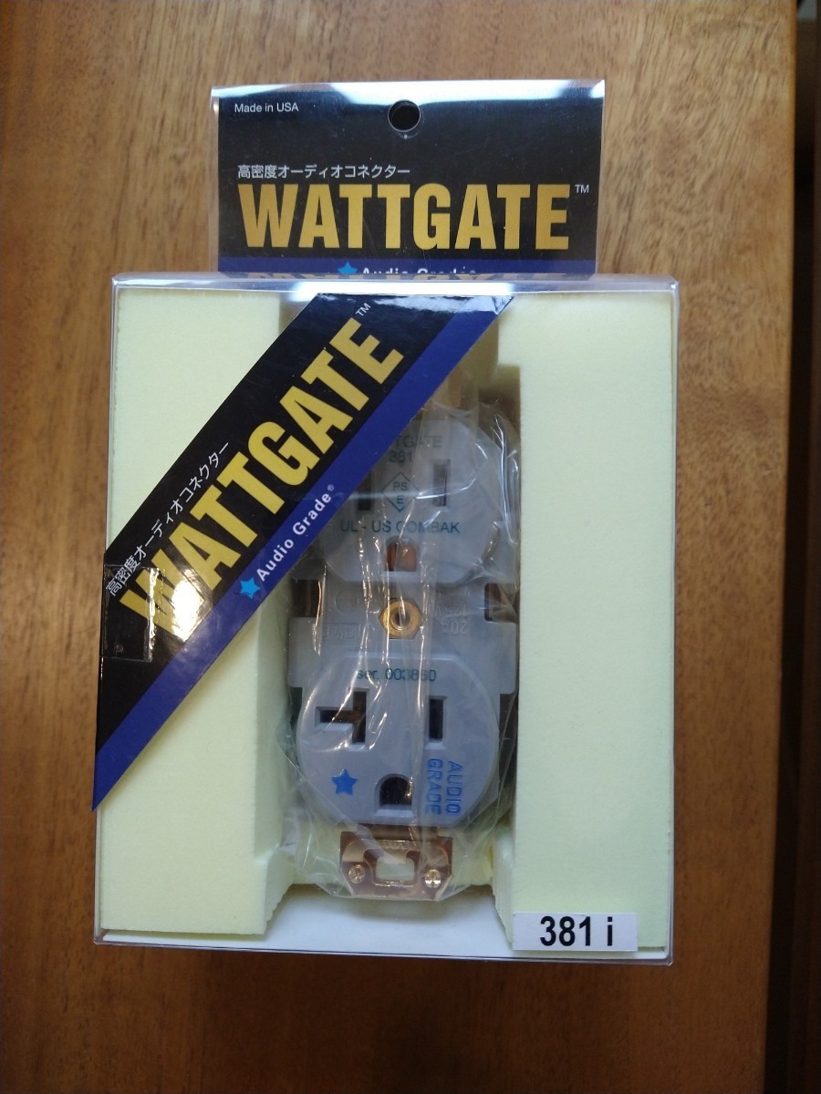 wattgate 381i 壁コンセント 金メッキ コンバック正規品 ワッタゲート(その他)｜売買されたオークション情報、yahooの商品情報をアーカイブ公開 - オークファン（aucfan.com）
