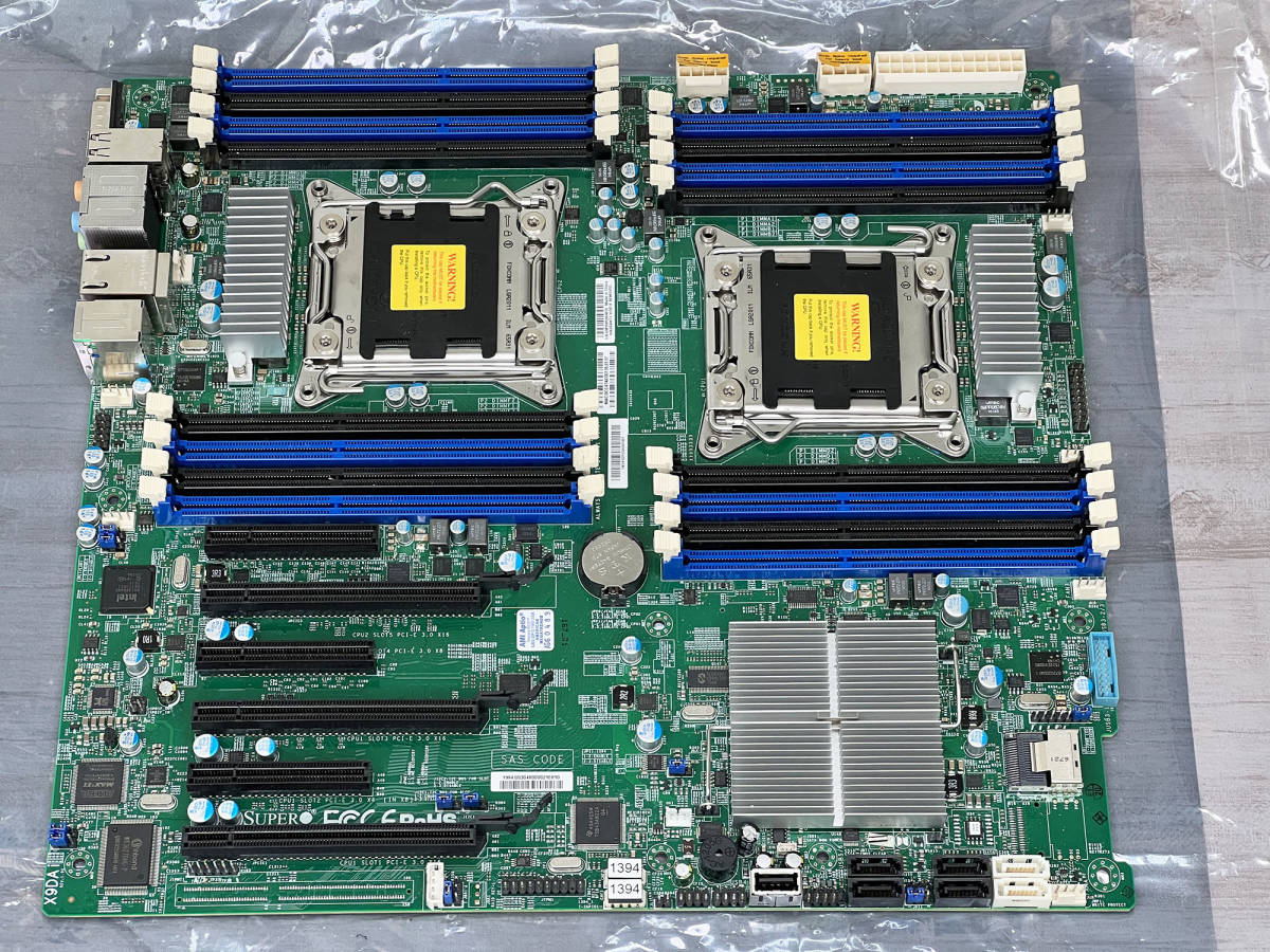 1円スタート マザーボード Supermicro X9DAi Rev1.02 スーパーマイクロ 取り外し ジャンク扱い(その他)｜売買された ...