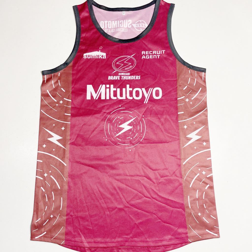 川崎ブレイブサンダース brave thunders Bリーグ BLEAGUE オフィシャル official 赤 レッド ユニフォーム ...