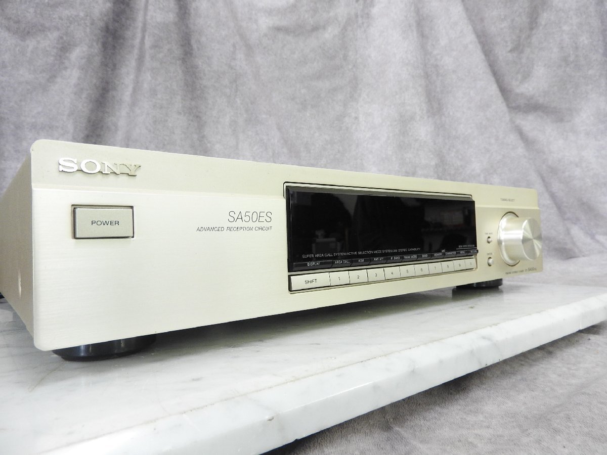 SONY ST-SA50ESの値段と価格推移は？｜11件の売買情報を集計したSONY ST-SA50ESの価格や価値の推移データを公開