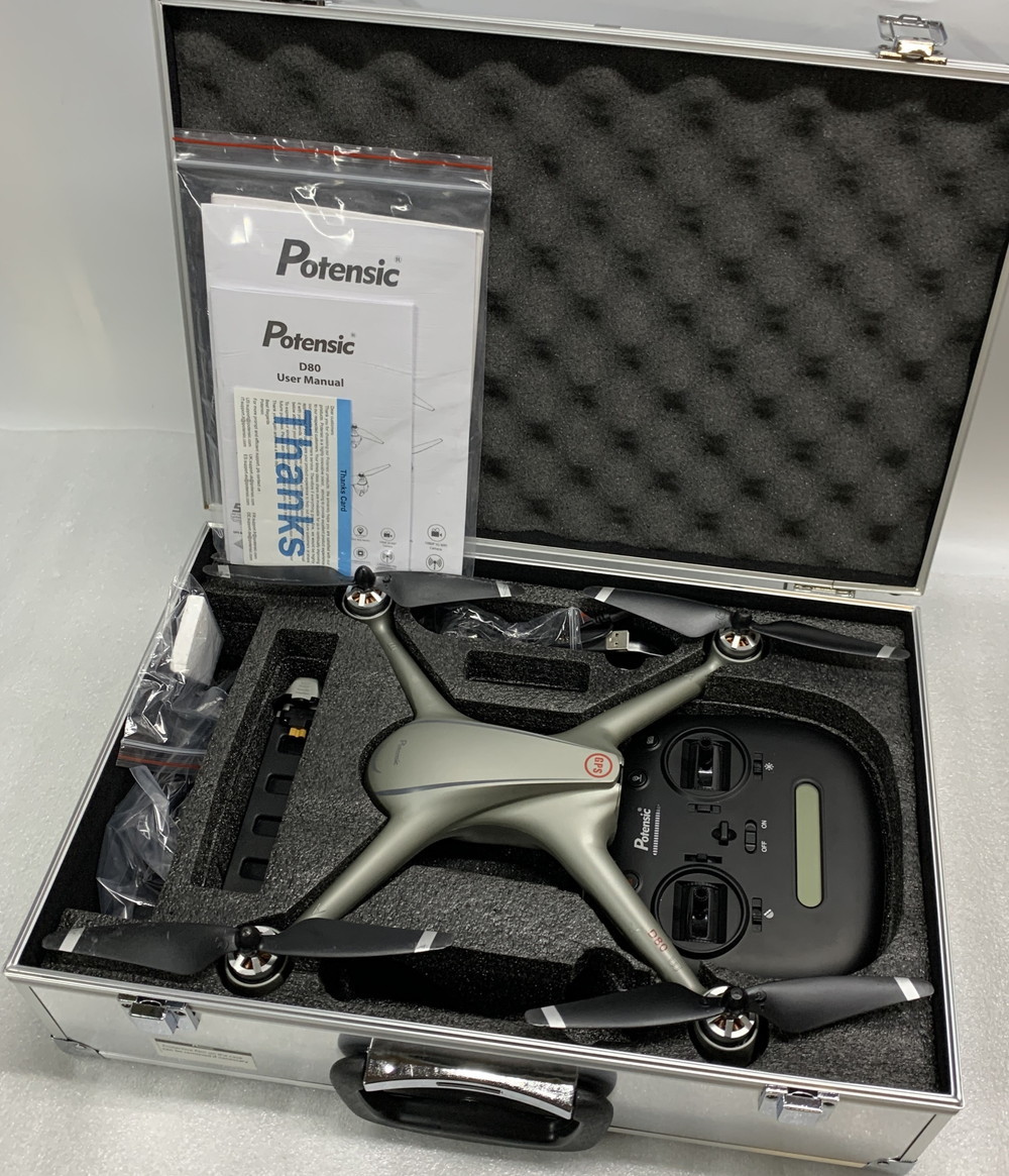 Potensic ドローン 本体 D80 通電確認のみ キズ汚れ/使用感あり 説明書日本語表記あり / ジャンク S230329_4(ドローン本体)｜売買されたオークション情報、yahooの ...