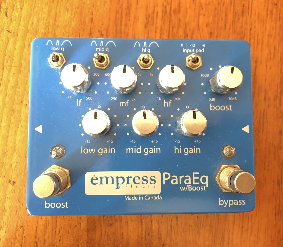 empress effects ParaEq with boost(ギター)｜売買されたオークション情報、yahooの商品情報をアーカイブ公開 - オークファン（aucfan.com）