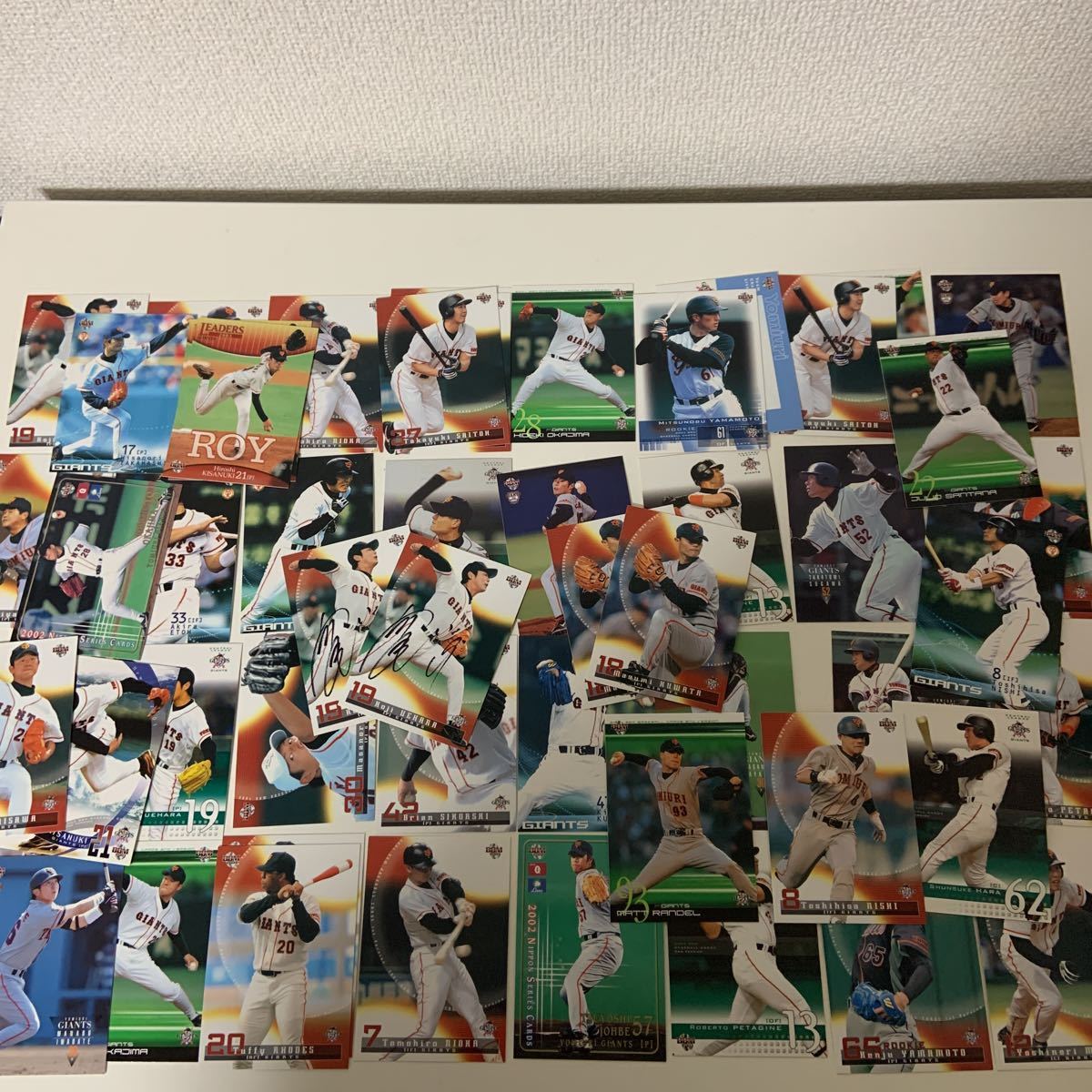 野球カード BBM 巨人 ジャイアンツ 約53枚 ダブりあり 2002〜2004 サイン 上原 桑田 岡島 木佐貫 ペタジーニ 二岡 高橋 工藤 他(その他)｜売買されたオークション情報 ...