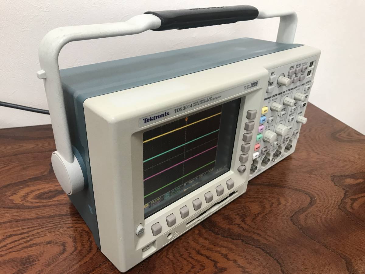 Tektronix テクトロニクス TDS3014 TDS3054 Upgrade バックアップ電池切れ エラーなし 正常 プローブ3本付属 ...