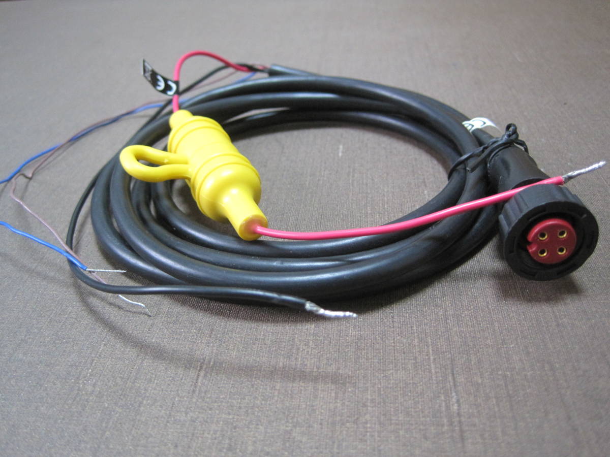GARMIN魚探電源ケーブル4P 全長1.8m(航行計器)｜売買されたオークション情報、yahooの商品情報をアーカイブ公開 - オークファン ...
