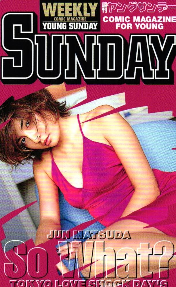 松田純 週刊ヤングサンデー テレカ50度数 gv_354(ま行)｜売買されたオークション情報、yahooの商品情報をアーカイブ公開 - オークファン（aucfan.com）