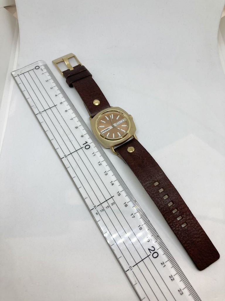 /動作未確認 DIESELディーゼル メンズ腕時計DZ-5097 レザーベルト クォーツ(男性用)｜売買されたオークション情報、yahooの ...