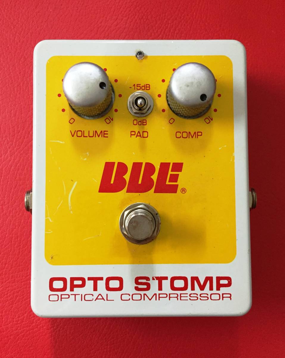 BBE ビービーイー ベース用コンプレッサー OPTO STOMP OPTICAL COMPRESSOR エフェクター(コンプレッサー)｜売買 ...