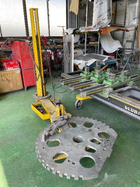 長野県 北信エリア発/1円スタート グローバルジグ GLOBALJIG フレーム修正機 4m タワー/付属品付き 自動車整備 現地引取限定 ...