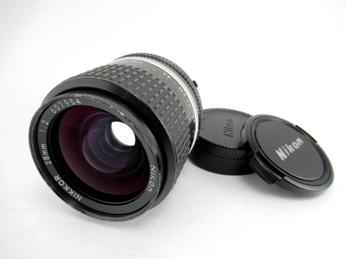 Nikon/ニコン 辰④51//NIKKOR 28mm 1:2/Ai-S/防湿庫保管(ニコン)｜売買されたオークション情報、yahooの商品情報をアーカイブ公開 - オークファン（aucfan ...