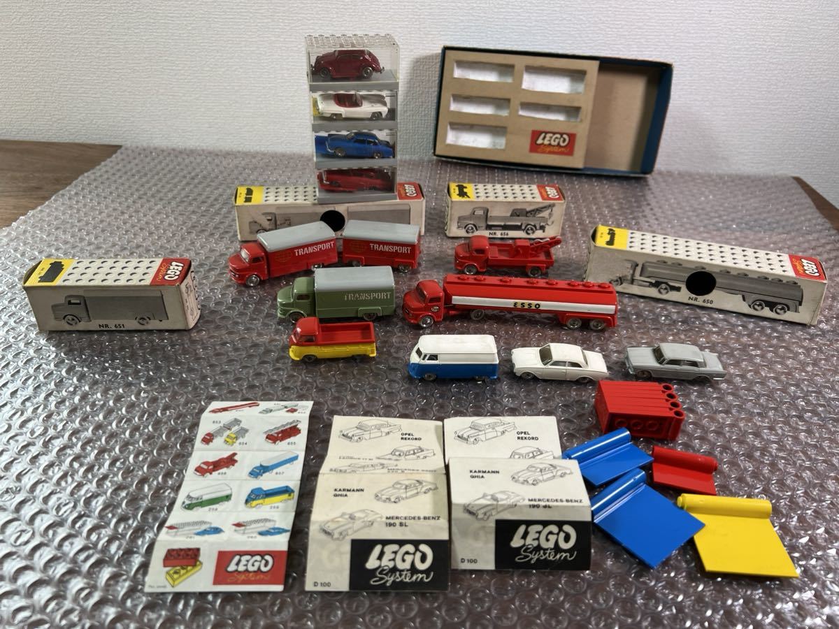 LEGO System 1960年代 ミニカー NR.650 651 652 656 初期/当時物/玩具/レゴシステム/レゴ(LEGO)｜売買 ...