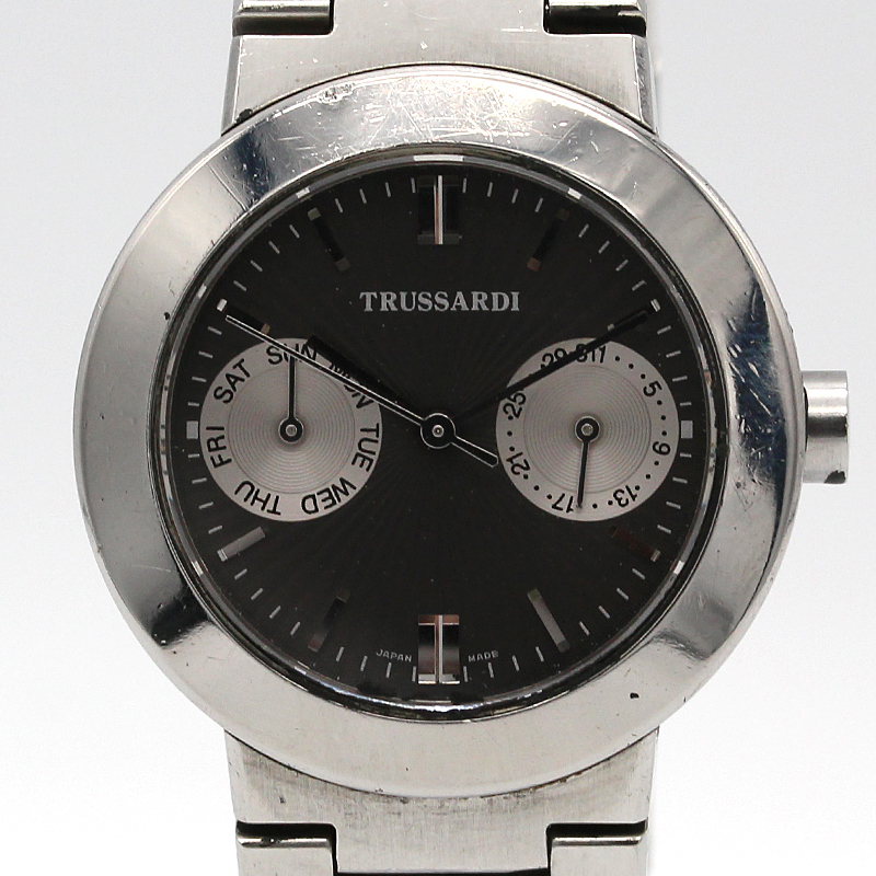トラサルディ TRUSSARDI TR-7077 腕時計 稼働品 B00167(トラサルディ)｜売買されたオークション情報、yahooの商品 ...