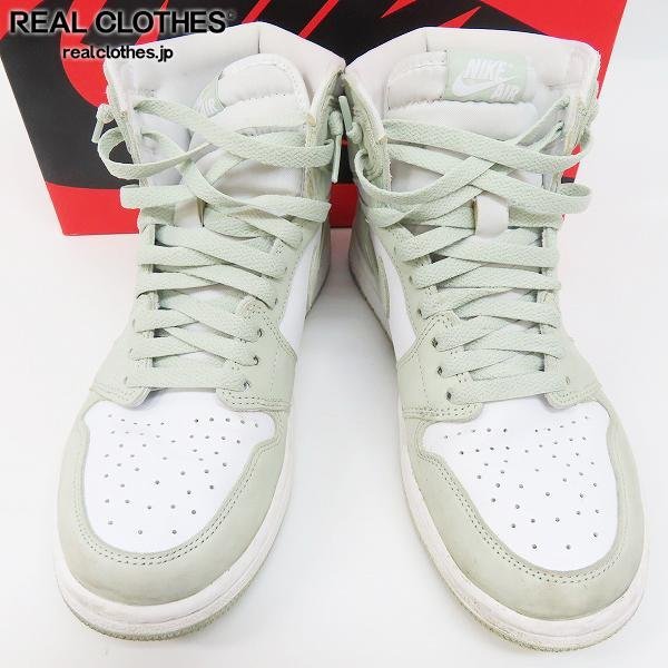 NIKE/ナイキ WMNS AIR JORDAN 1 RETRO HIGH OG SEAFOAM エアジョーダン1 シーフォーム CD0461 ...