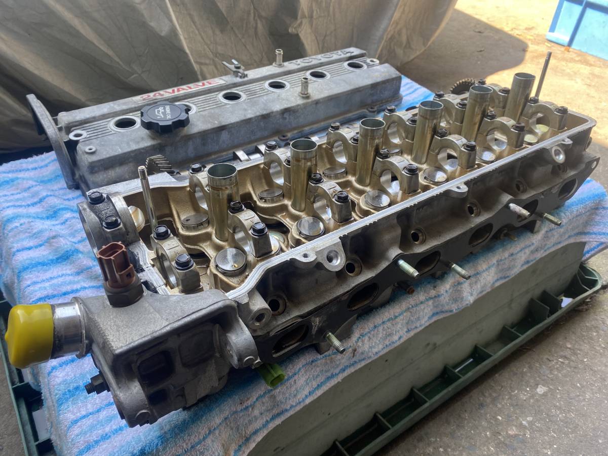 1G-FE ハイメカシリンダーヘッド GX71GX81GX90GS1311G-FE1G-G1G-GE1G-GEU(エンジン部品)｜売買された ...