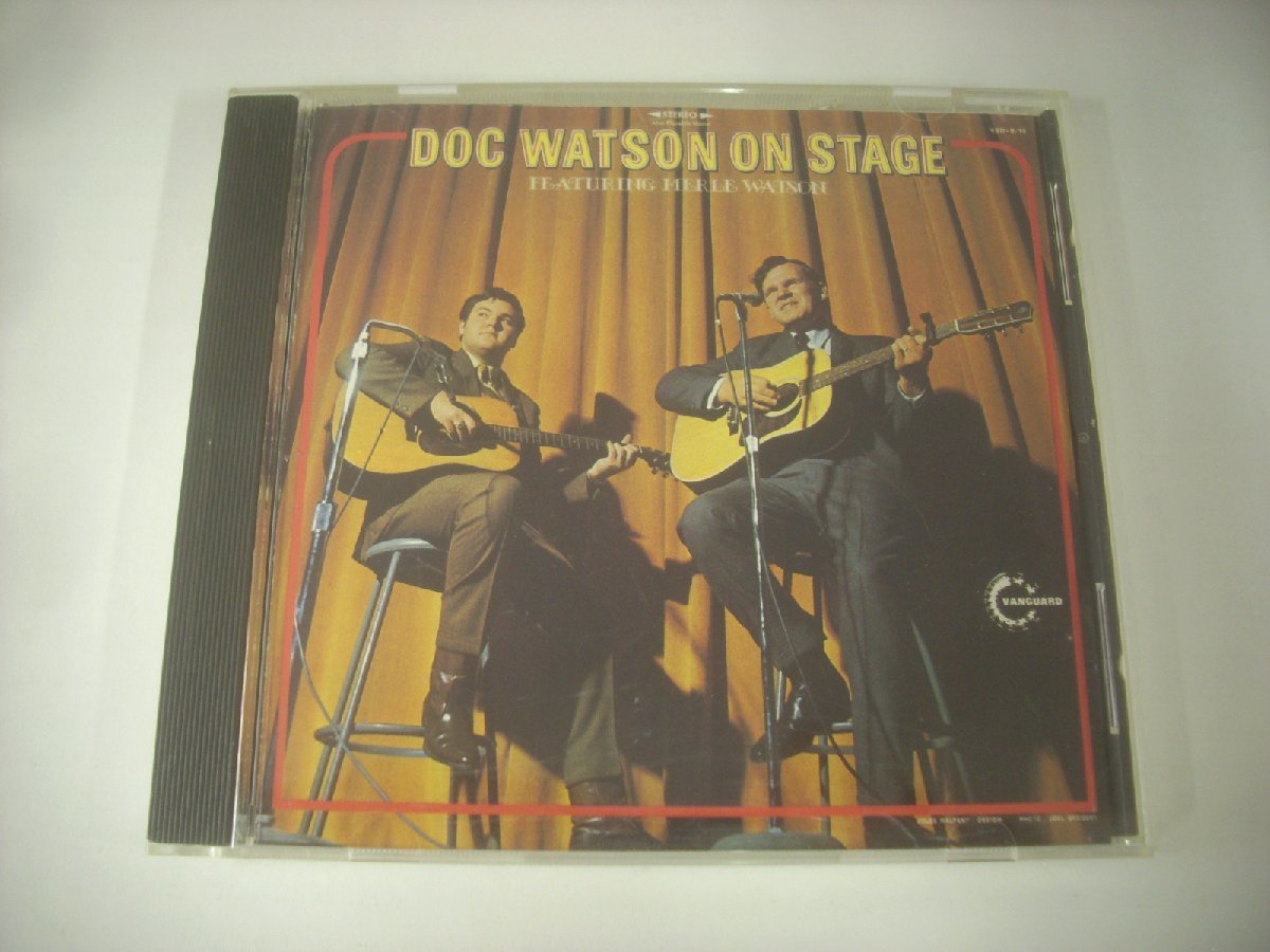 輸入USA盤 CD DOC WATSON / ON STAGE FEATURING MERLE WATSON ドク ワトソン オンステージ ...
