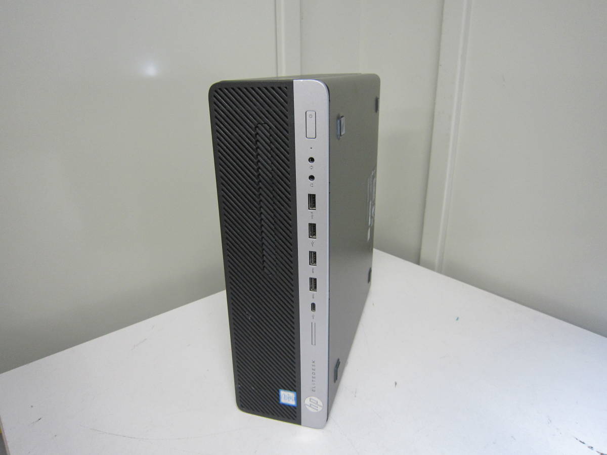 5664 HP EliteDesk 800 G5 SFF Corei7 9700 HDD/無 メモリ/8GB BIOS確認(パソコン単体 ...