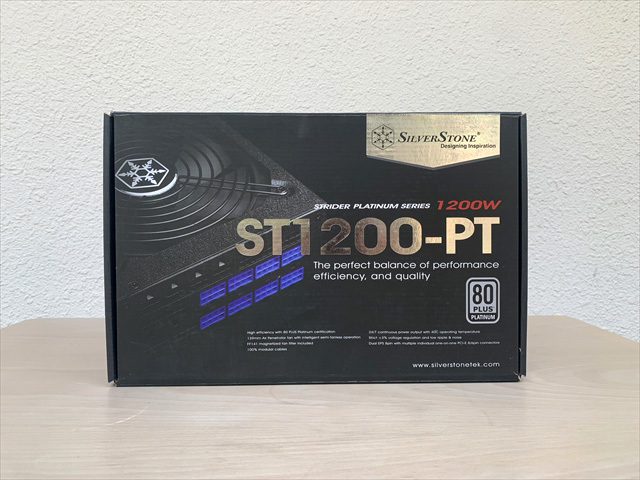 SILVERSTONE PC電源 STRIDER PLATINUM SERIES 1200W ST1200-PT 元箱有り ①(950w ...