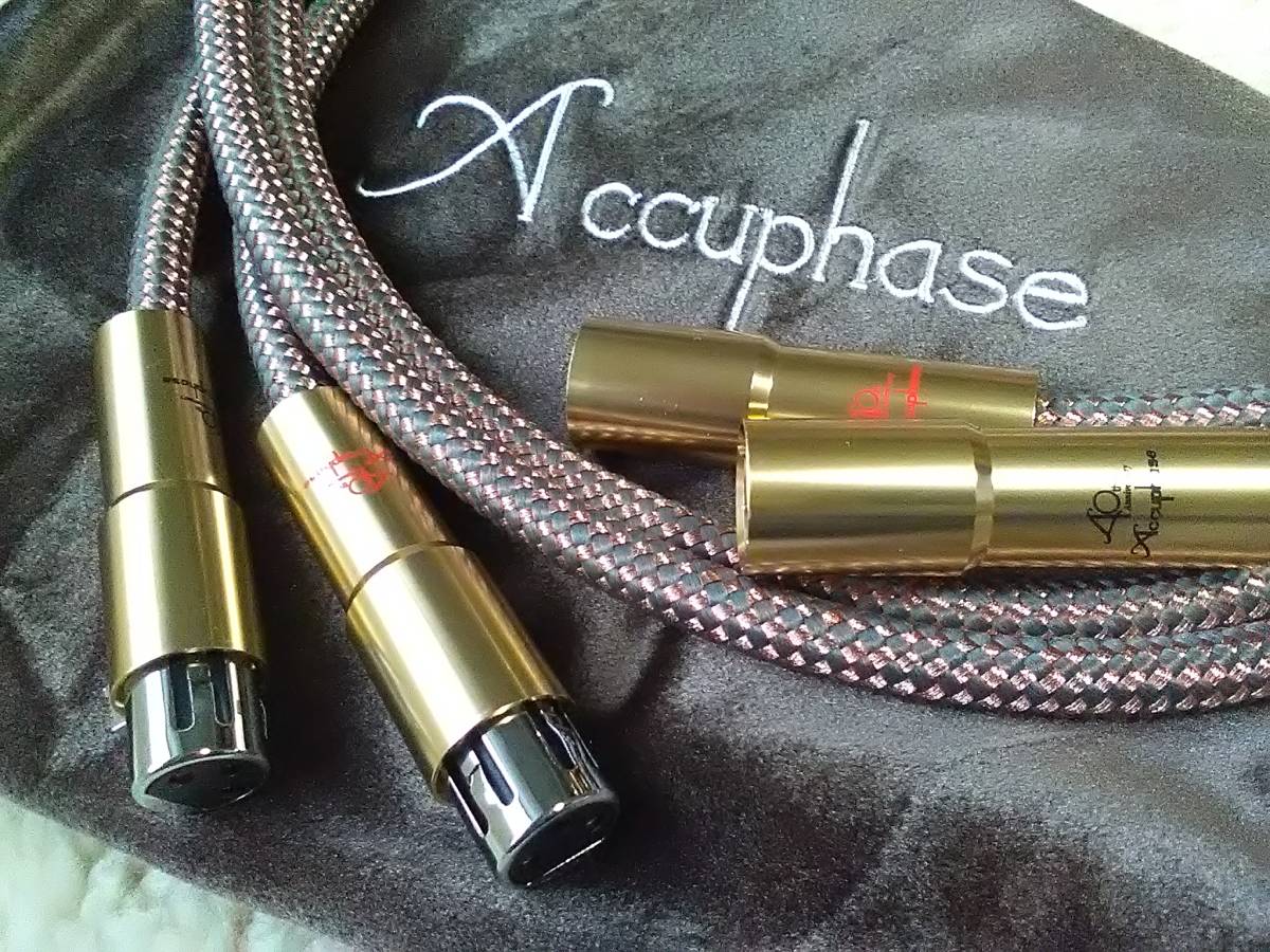 Accuphase 40th anniv. 6N OFC XLRケーブル 1.5mペア(XLRケーブル)｜売買されたオークション情報、yahooの商品情報をアーカイブ公開 - オークファン ...