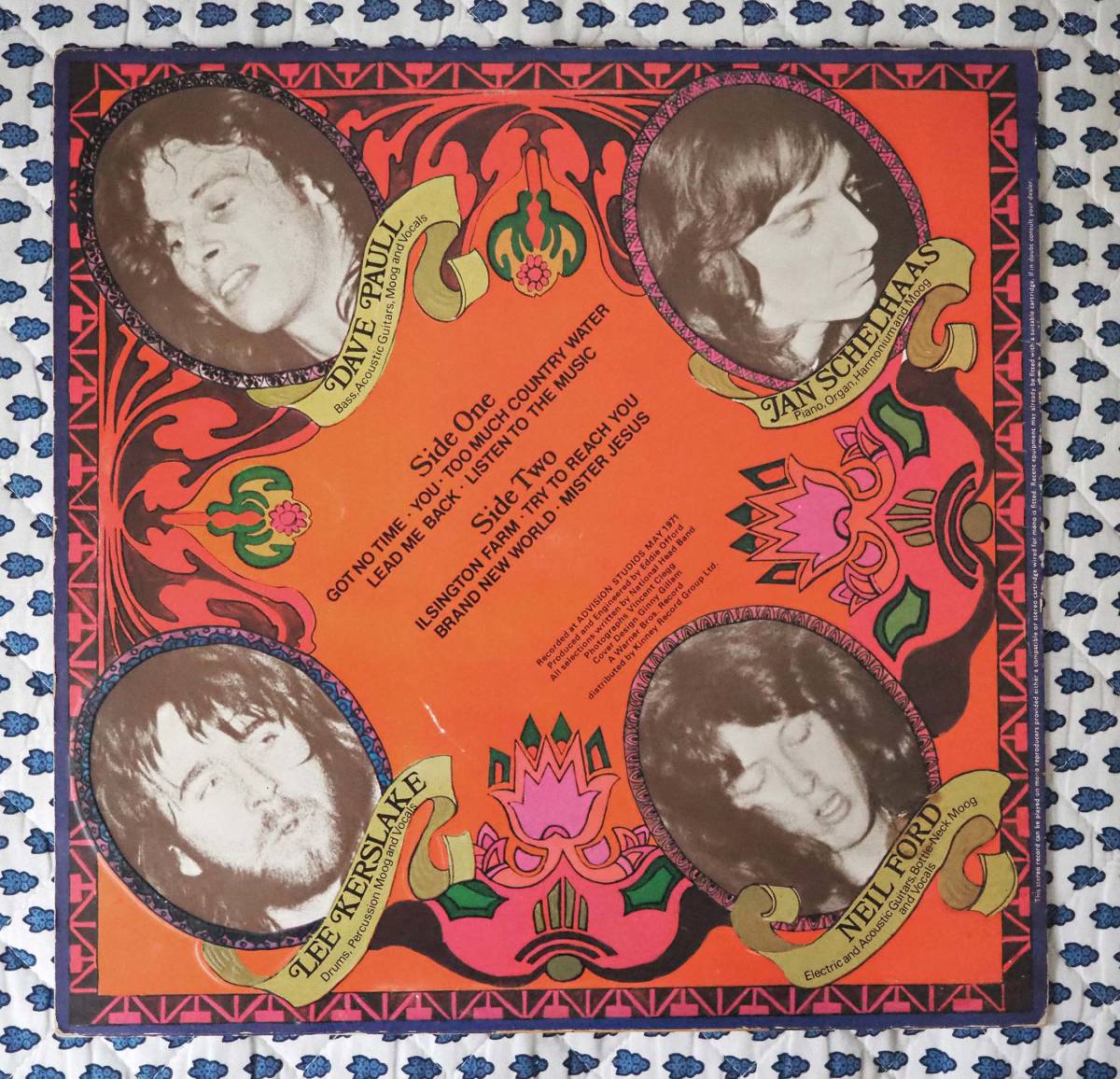 英国原盤 National Head Band Albert 1 Caravan / Uriah Heep / Jonesy Warner ...