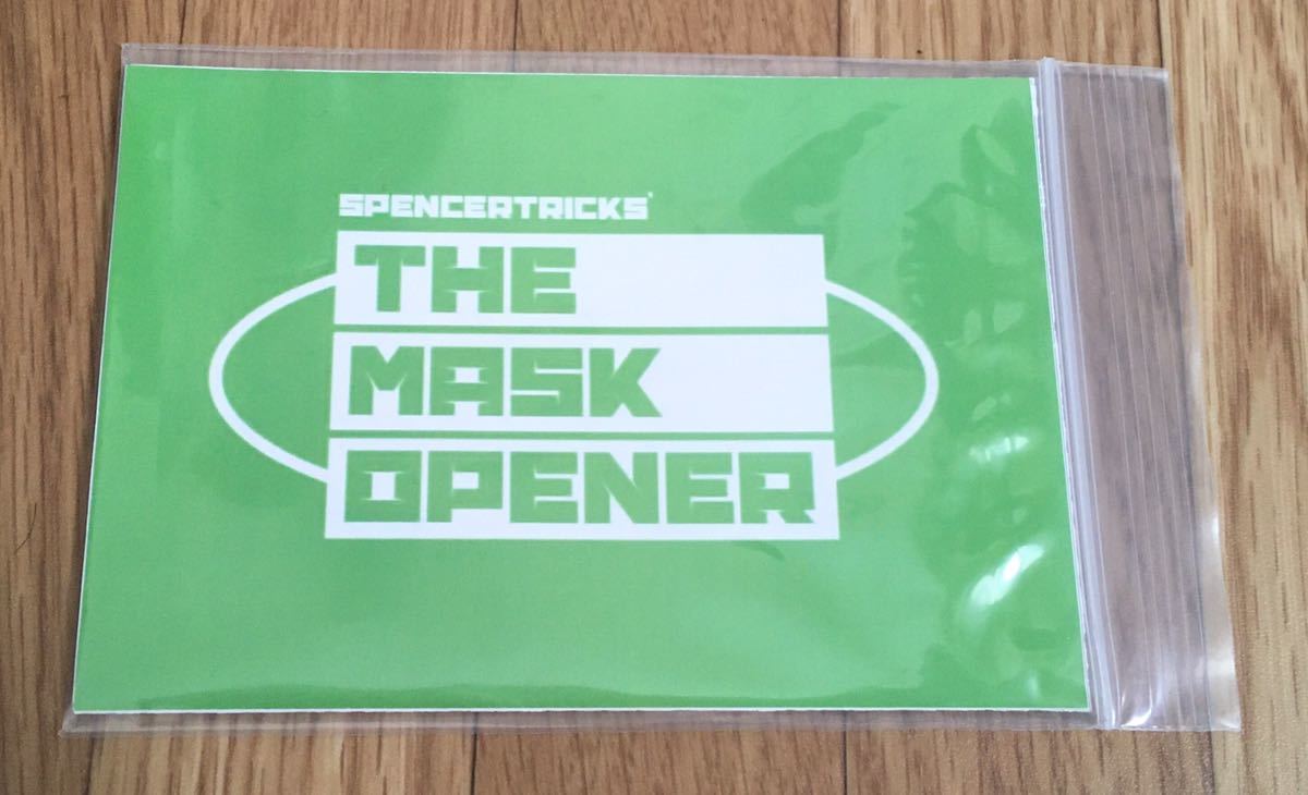 マスクオープナー THE MASK OPENER スペンサートリックス SpencerTricks(マニュアル)｜売買されたオークション情報 ...