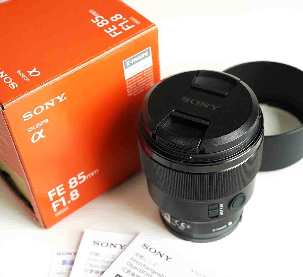 SONY FE 85mm F1.8 SEL85F18 E-mount FULL-FRAME 状態良/used(ソニー、ミノルタ)｜売買された ...