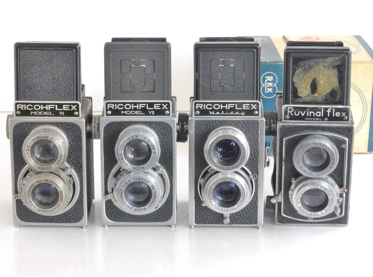 ジャンク品 リコーフレックス RICOHFLEX Rvinal flex 4台まとめて(二眼レフ)｜売買されたオークション情報、yahooの ...