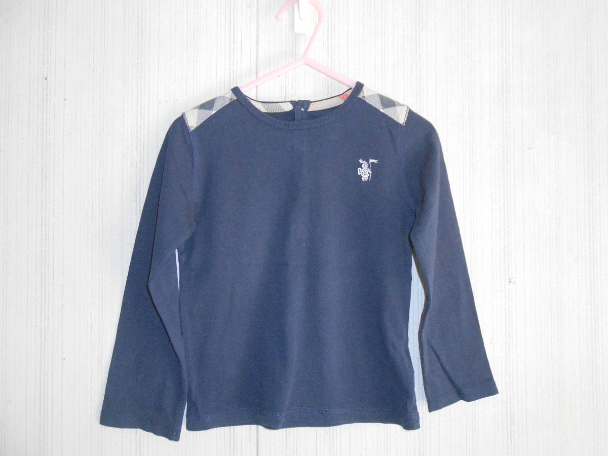 良好三陽商会バーバリーチェック柄長袖Tシャツ黒2Y 92cm 90㎝(長袖Tシャツ)｜売買されたオークション情報、yahooの商品情報をアーカイブ公開 - オークファン（aucfan.com）