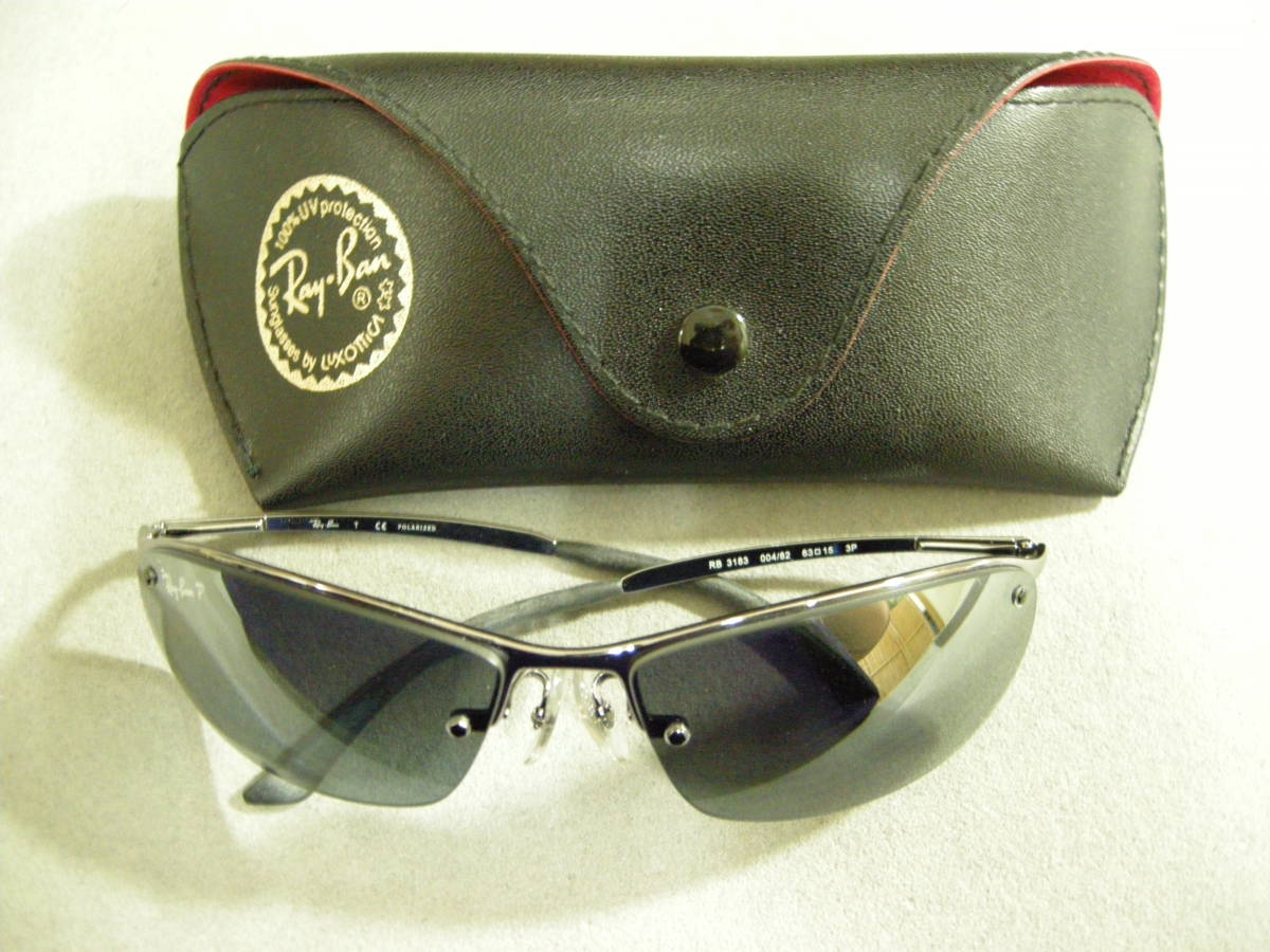 品 レイバンP 偏光レンズ/サングラス RAYBAN P RB3183 004/82 63 15 3P(その他)｜売買されたオークション情報、yahooの商品情報をアーカイブ公開 ...