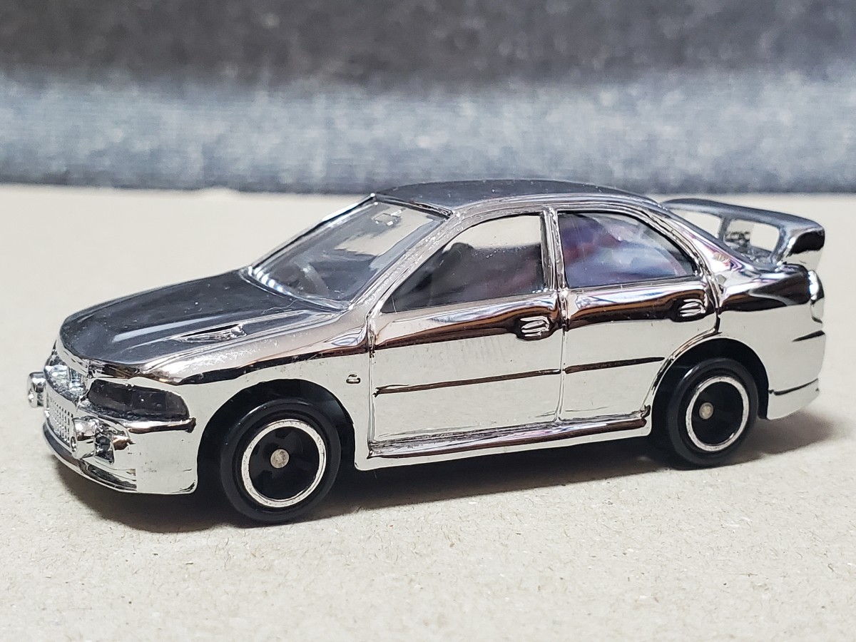 トミカ NO.10 三菱ランサーエボリューションⅣ 非売品 限定品 シルバーメッキ 銀メッキ タカラトミー ランエボ エボ4(乗用車)｜売買さ ...