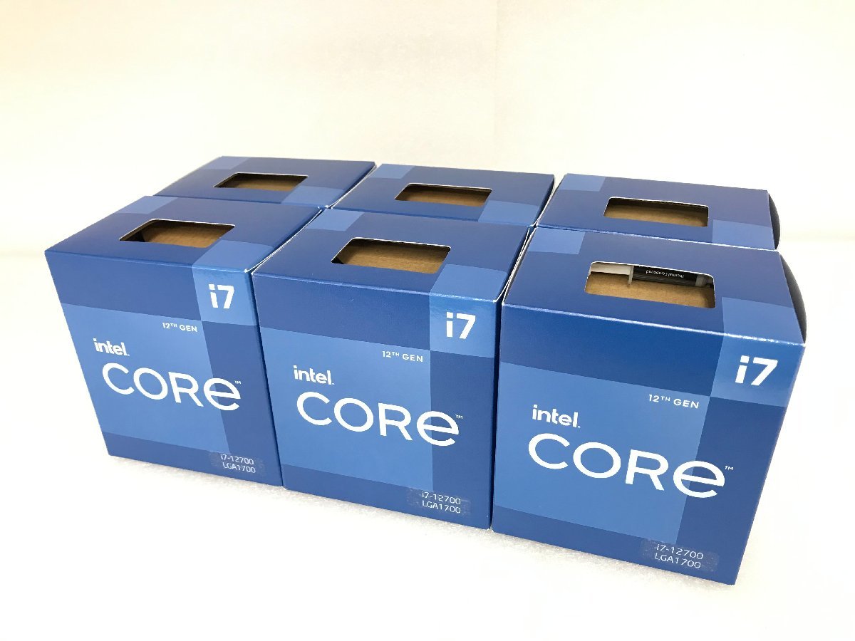 パソコン 6個セット CPUクーラー Intel Core i7-12700向け純正CPUクーラー Laminar RM1 Cooler ...