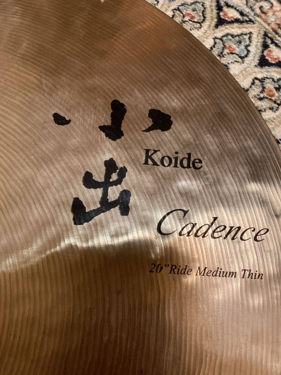 小出シンバル Cadence medium thin 20インチ(シンバル)｜売買されたオークション情報、yahooの商品情報をアーカイブ公開 - オークファン（aucfan.com）