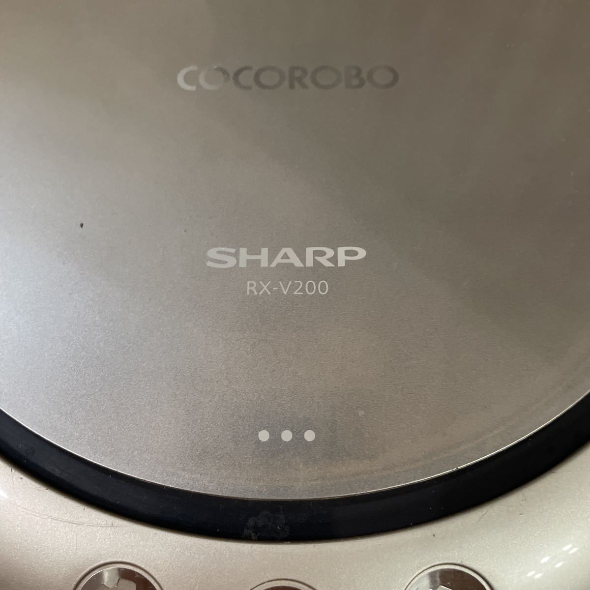 ジャンク ココロボ COCOROBO シャープ SHARP RX-V200 ロボット掃除機(ロボットタイプ)｜売買されたオークション情報、yahooの商品情報をアーカイブ公開 - オークファン ...