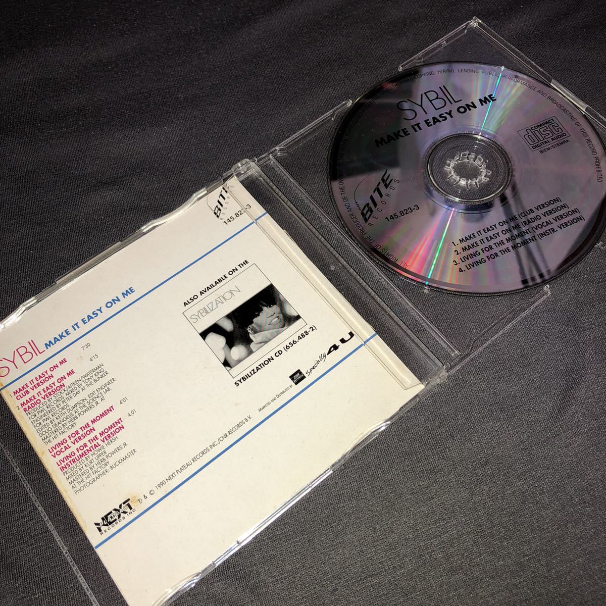 SYBIL / Make It Easy On Me 輸入盤 Maxi CD BITE 145.823-3 PWL Stock Aitken ...