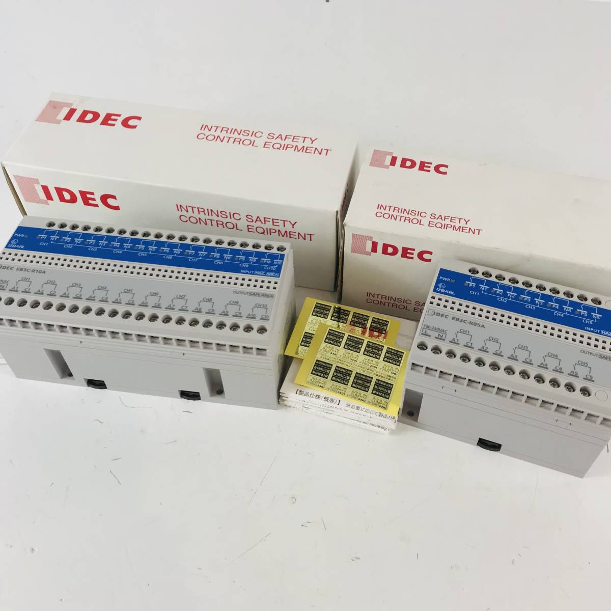 NA2169 IDEC バリアリレー EB3C-R05A EB3C-R10A 2台まとめ売り 検K(電材、配電用品)｜売買されたオークション情報、yahooの商品情報をアーカイブ公開 ...