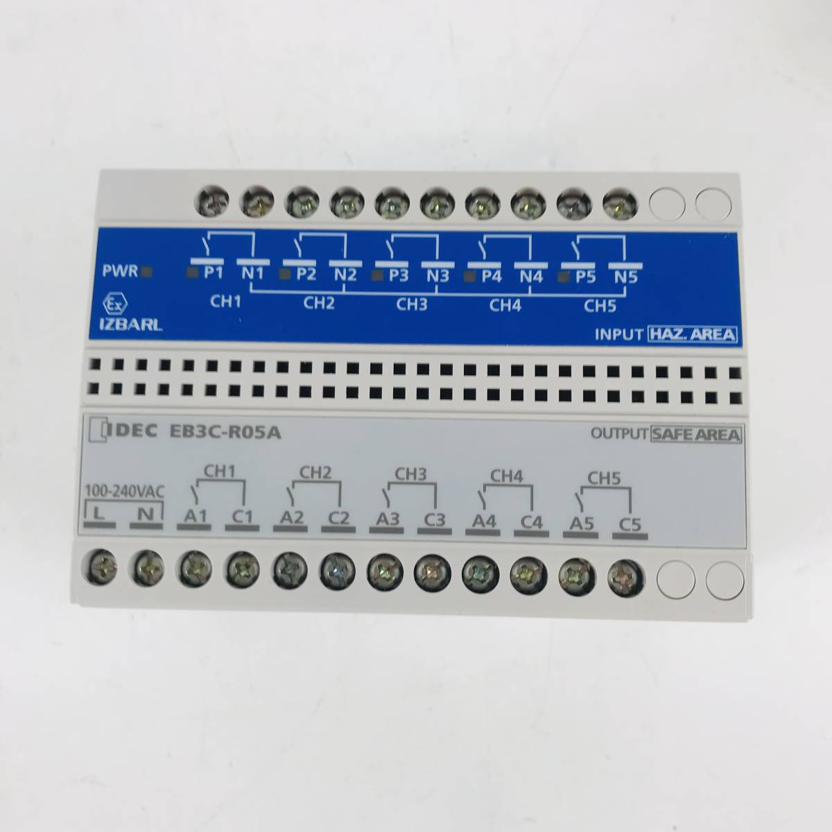 NA2169 IDEC バリアリレー EB3C-R05A EB3C-R10A 2台まとめ売り 検K(電材、配電用品)｜売買されたオークション情報、yahooの商品情報をアーカイブ公開 ...