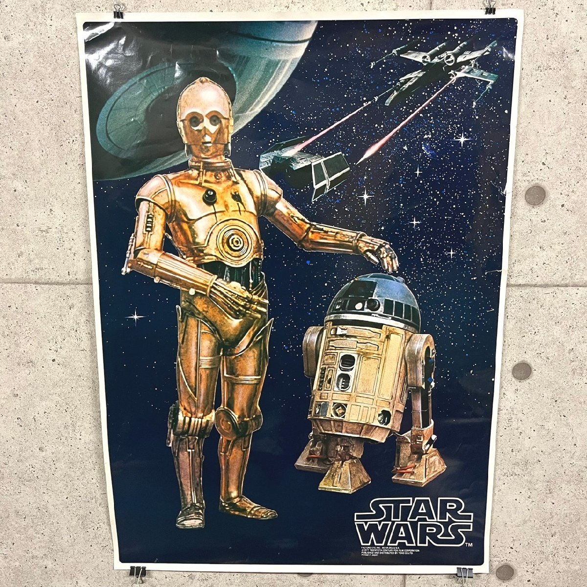 Star Warsスター ウォーズ ポスター C3po R2d2 約865cm×62cm 080510wt18スター・ウォーズ｜売買 6377
