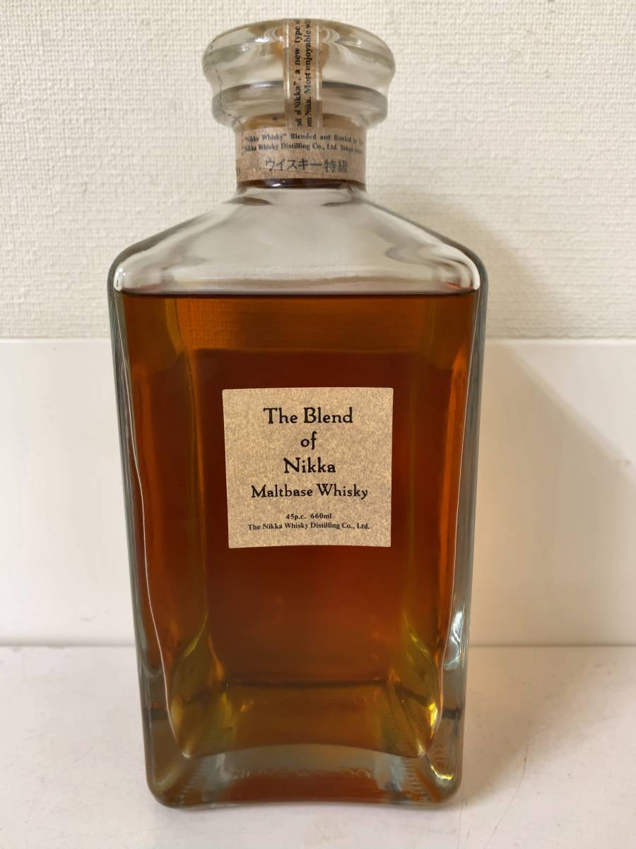 未開栓 The Blend of Nikka Whisky ザ ブレンド オブ ニッカ ウイスキー 45% 660ml 35043(日本 ...