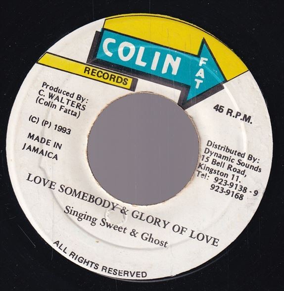 Cuss Cuss Riddim Singing Sweet Ghost - Love Somebody & Glory Of Love ...