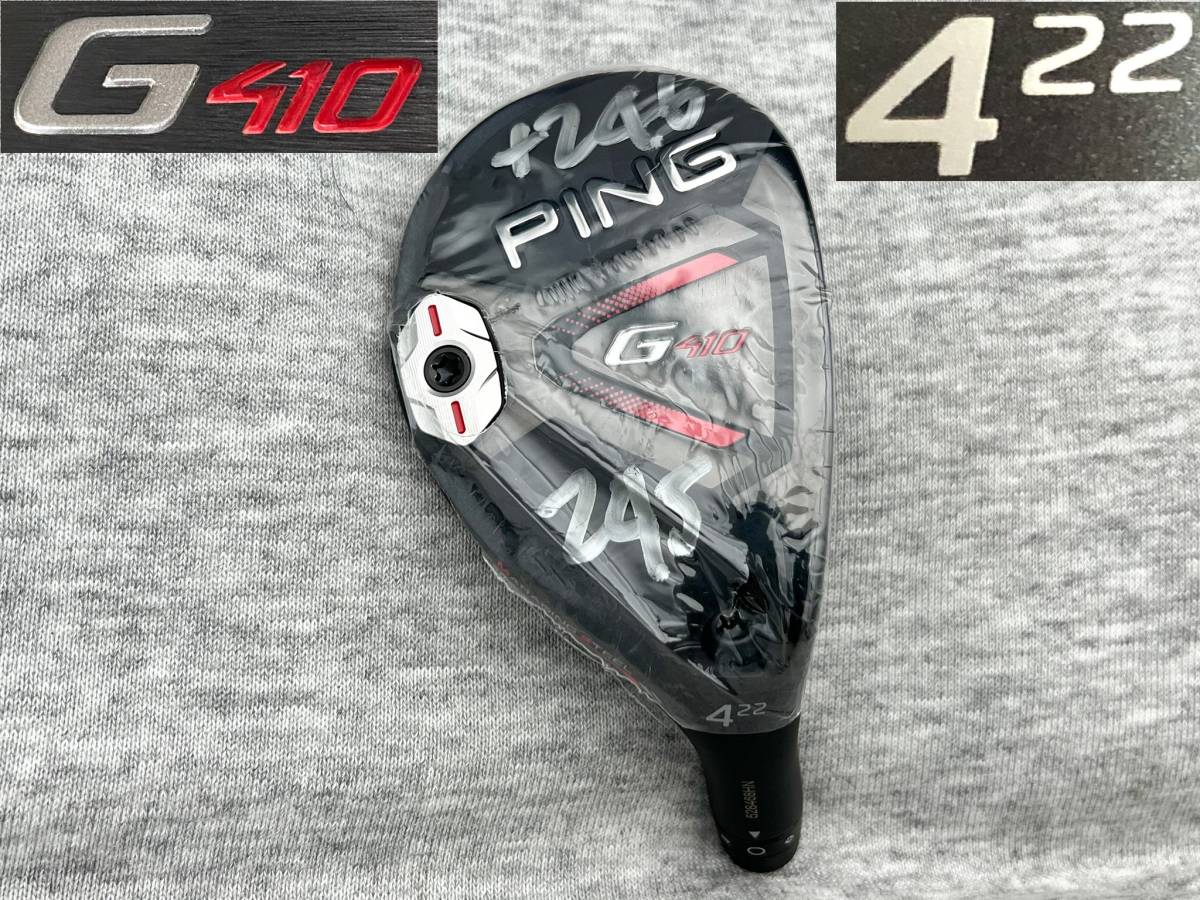CT246 ツアー支給品 WRX PROTO 2021 PING G410 HYBRID #4 22° リアル 22.0° スペックシート付き ...