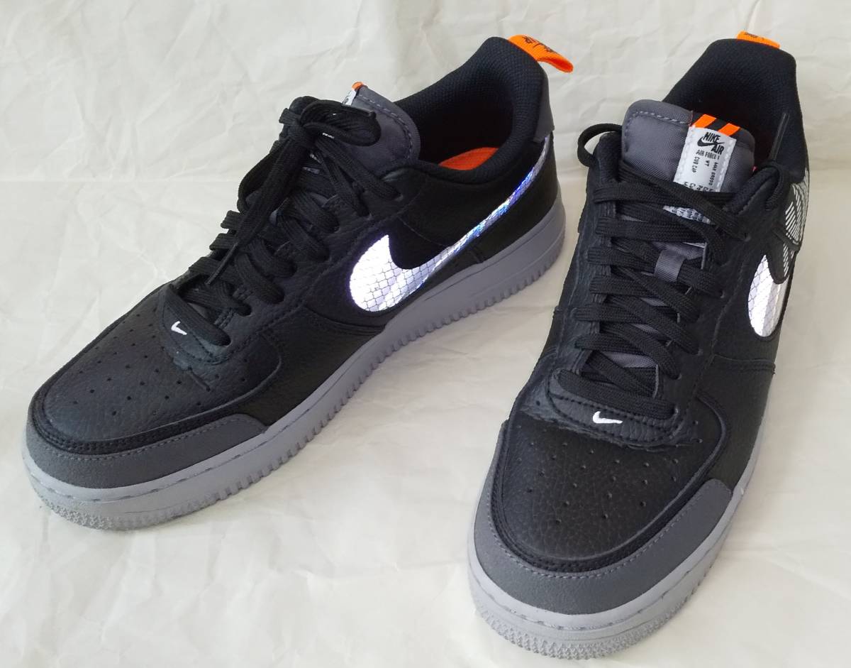 NIKE AIR FORCE 1 LOW '07 LV8 2／ナイキ エア フォース／Black/Wolf Grey-Dark Grey ...